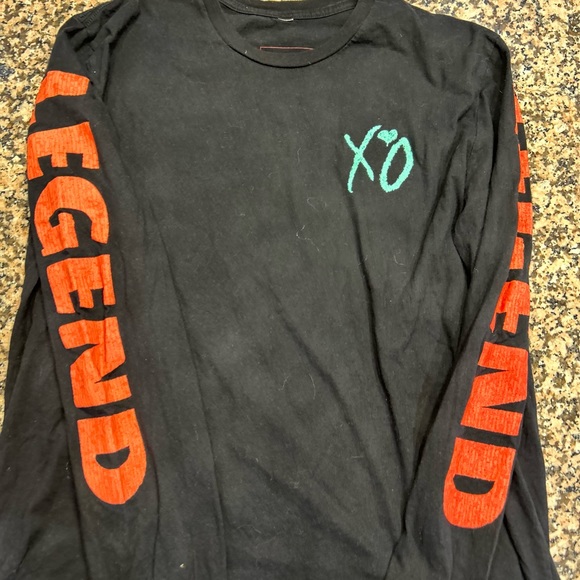 XO | Shirts | The Weeknd Xo Legend Long Sleeve Spell Out | Poshmark